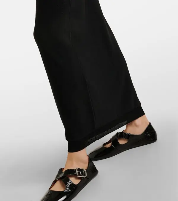 Alaïa Semi-sheer Polo Dress