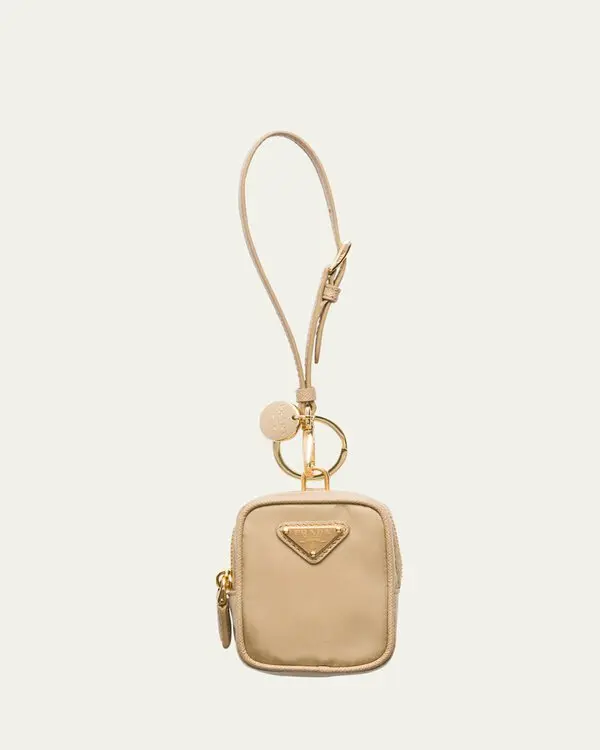 Prada Re-edition 1978 Nylon Keychain Pouch