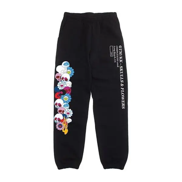 TAKASHI MURAKAMI Skull And Flower Sweatpants