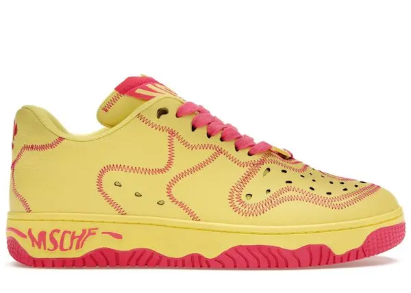 MSCHF Super Normal 2 Friends And Family Sneakers - Raspberry Lemonade Yellow