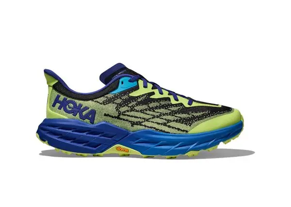 Hoka One One Speedgoat 5in - Lettuce/evening Sky Blue