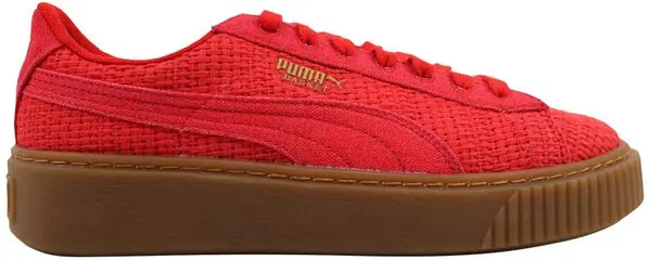 PUMA Basket Platform Woven Sneakers