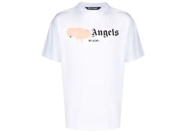 Palm Angels Miami Sprayed Logo T-shirt