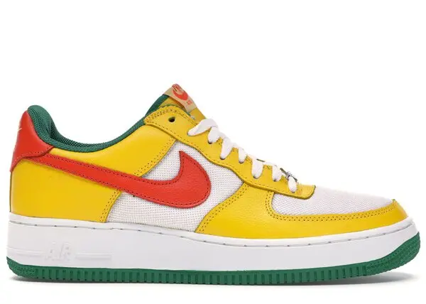 Nike Air Force 1 Low Notting Hill Carnival - Yellow Zest/orange Flash/white