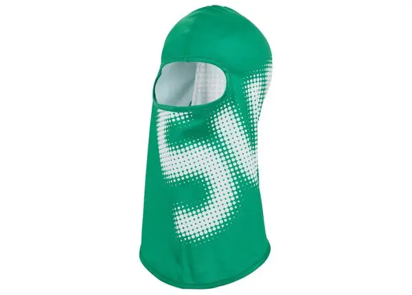 Supreme Halftone Lightweight Balaclava - Green