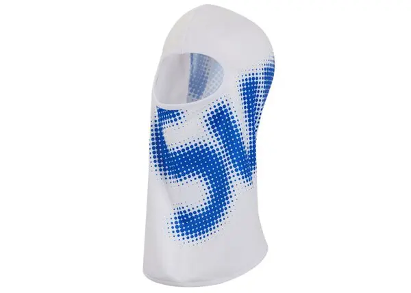 Supreme Halftone Lightweight Balaclava - White