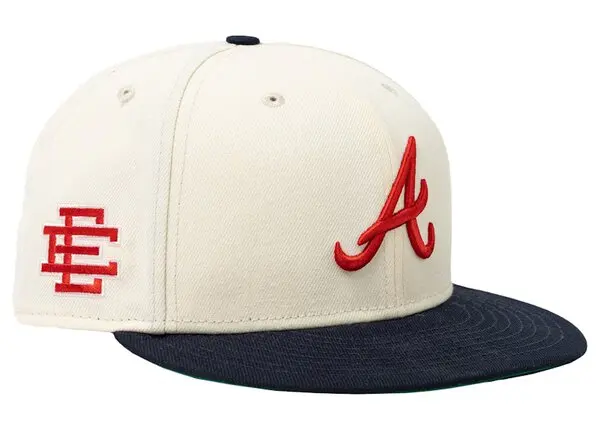 ERIC EMANUEL Ee Atl 59fifty Fitted Cap - Natural/royal