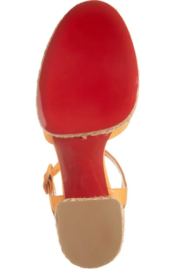 CHRISTIAN LOUBOUTIN Calakala Espadrille Platform Sandal