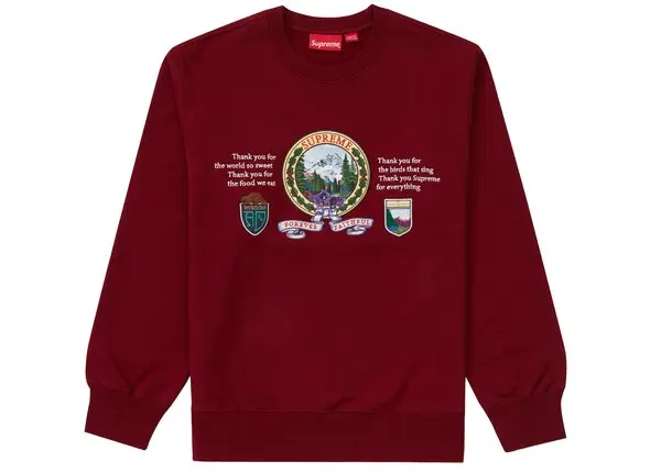 Supreme Mountain Crewneck Sweatshirt