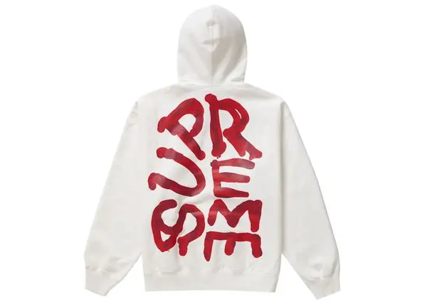 Supreme Paint Hooded Sweatshirt