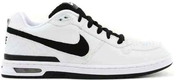 Nike Lace Up Sneakers - White/black