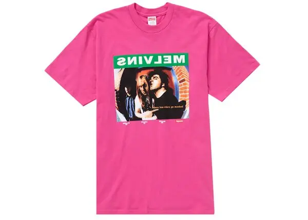 Supreme Melvins Prick Tee Shirt - Fuchsia