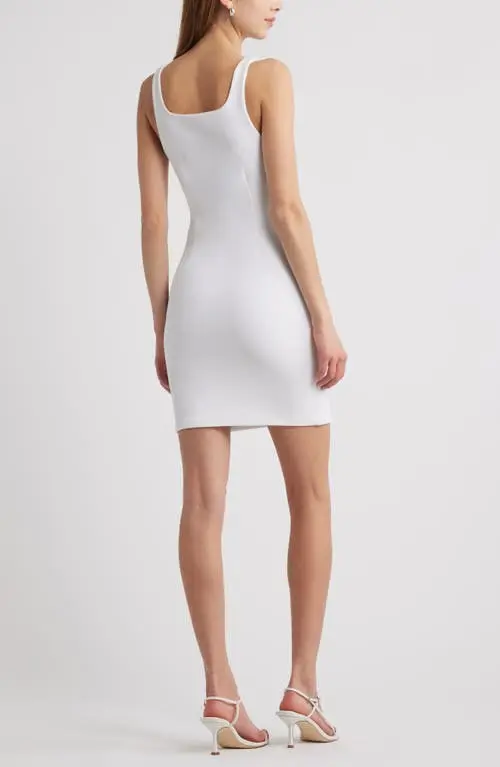 open edit open back dress Open edit blue sweater dress , Open back and slit at