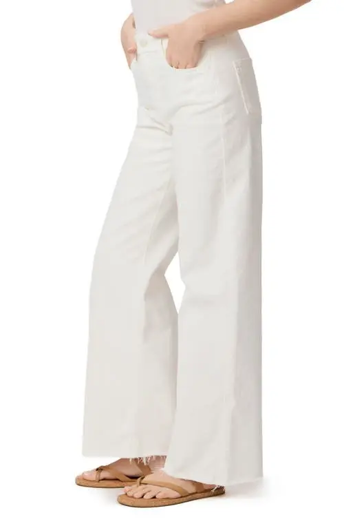 Paige Anessa High-rise Wide Leg Jeans - Tonalecru