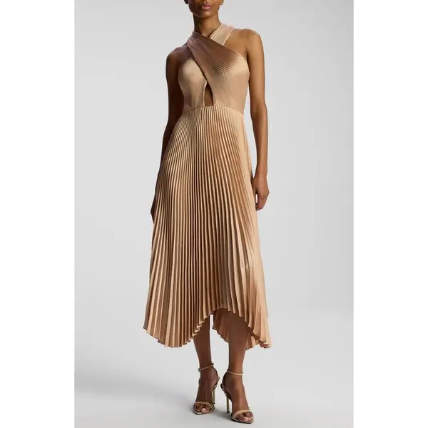 A.L.C. Athena Ii Halter Dress In Bella - 45% Off | Editorialist