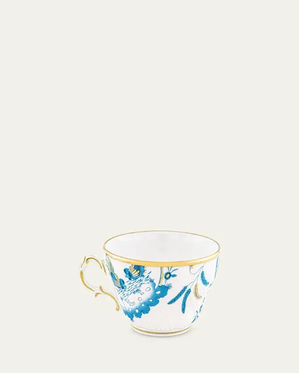 GINORI 1735 Oro Di Doccia Tea Cup, Turchese
