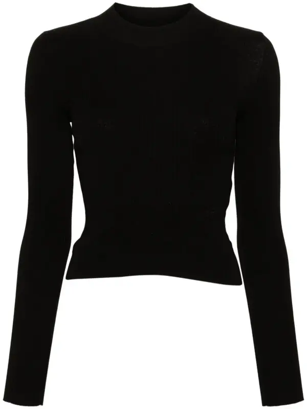 PATOU Ribbed-knit Jumper