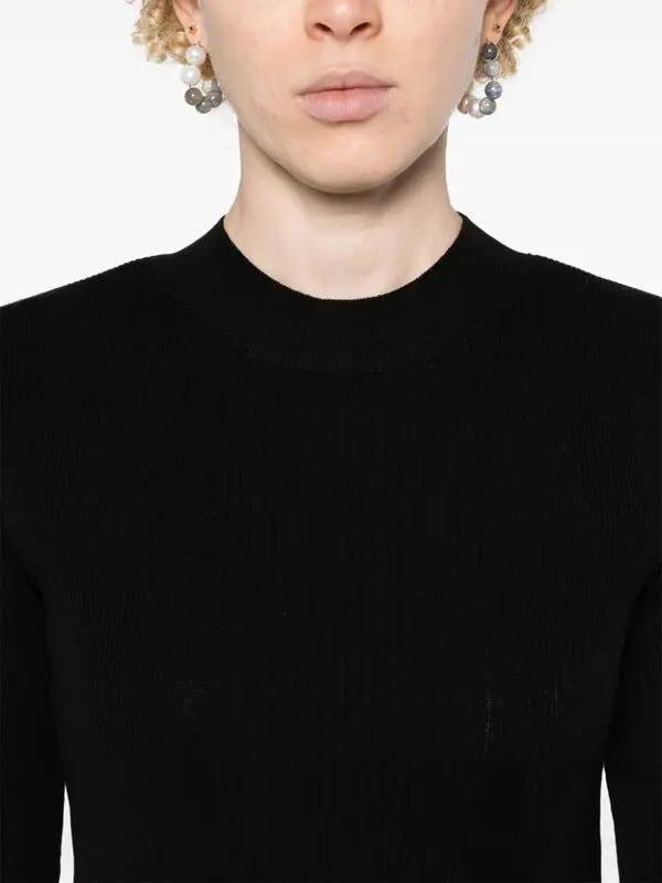 PATOU Ribbed-knit Jumper