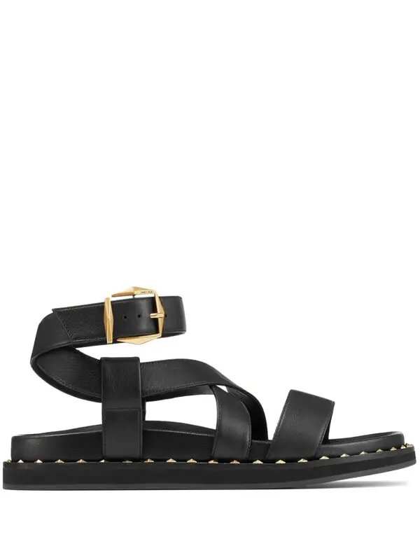 JIMMY CHOO Blaise Leather Sandals