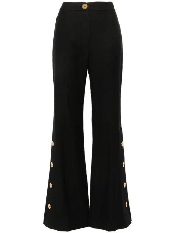PATOU Tweed Flared Trousers