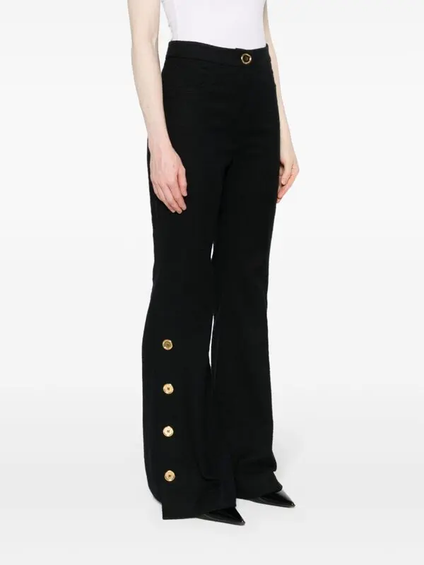 PATOU Tweed Flared Trousers