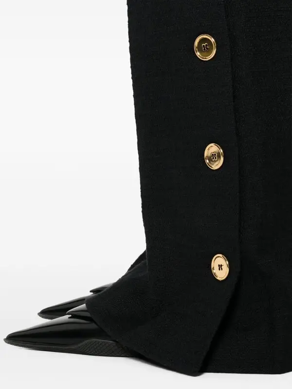 PATOU Tweed Flared Trousers