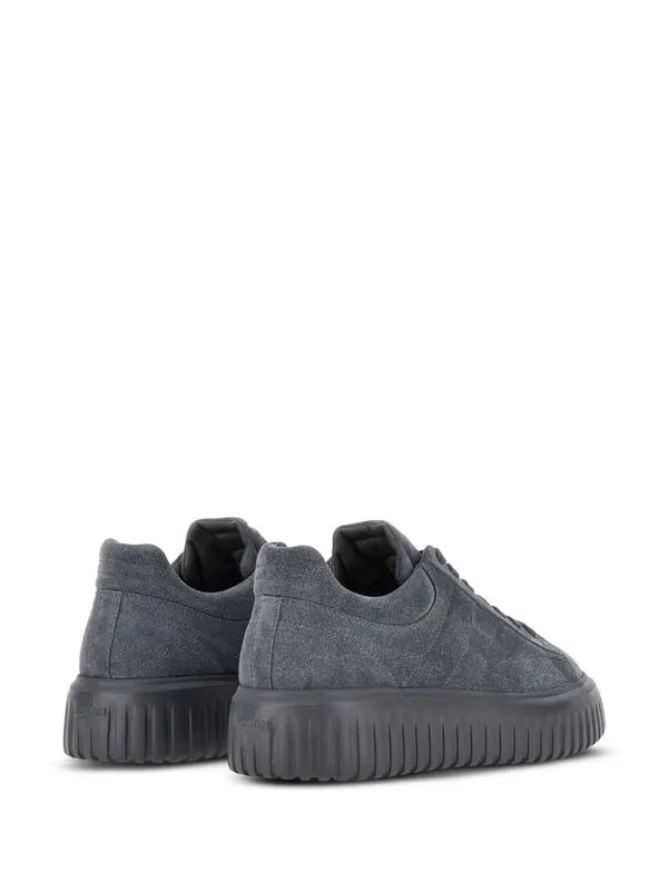 Hogan H-stripes Suede Sneakers
