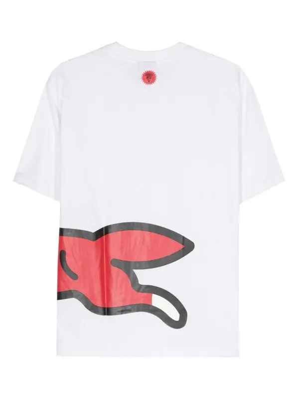 ICECREAM Running Dog-print Cotton T-shirt