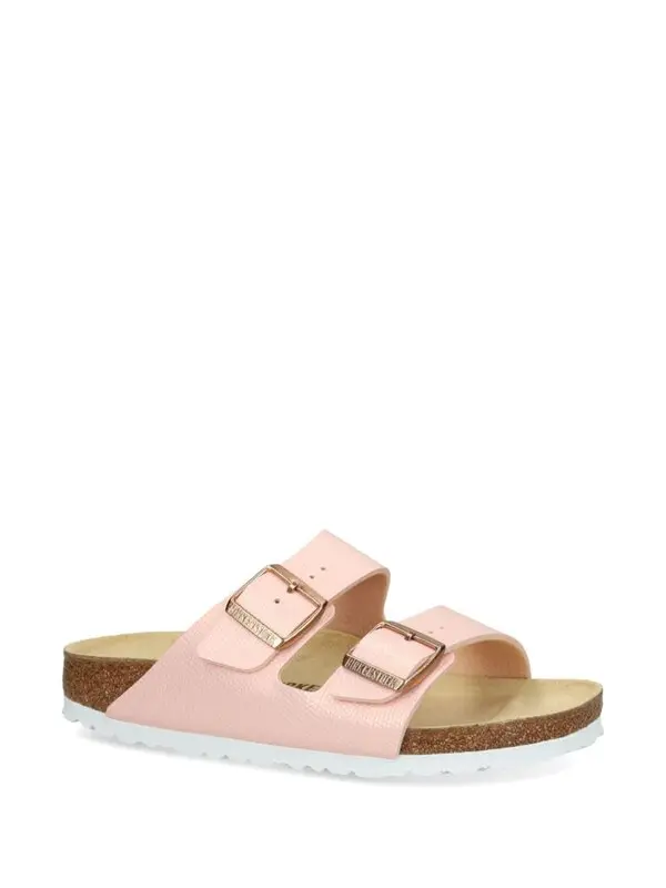 BIRKENSTOCK Arizona Birko-flor Slides - Pink