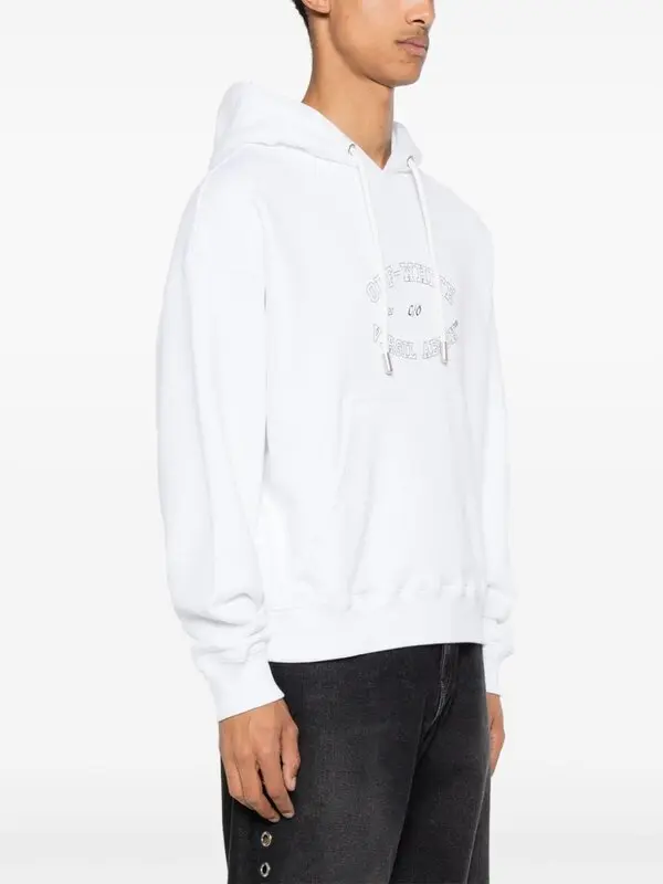 Off-White Logo-print Cotton Hoodie