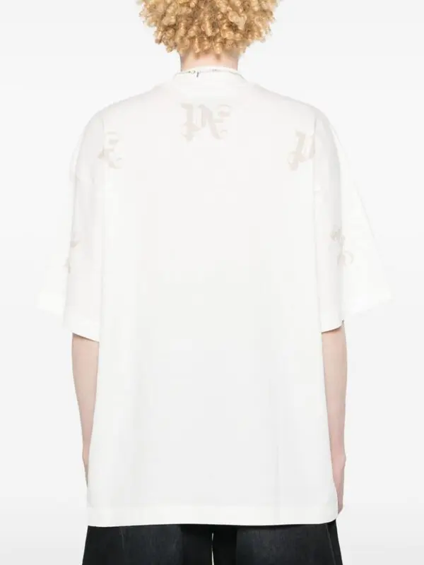 Palm Angels Logo-print Cotton T-shirt