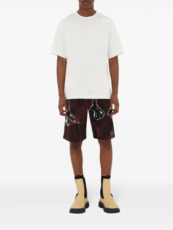 Burberry Graphic Print Deck Shorts