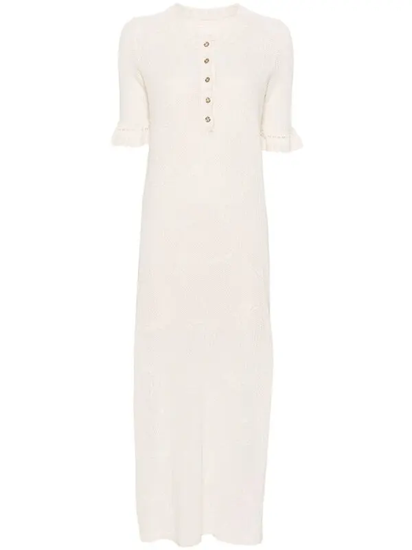 Zadig&Voltaire Salmy Wings Pointelle-knit Dress