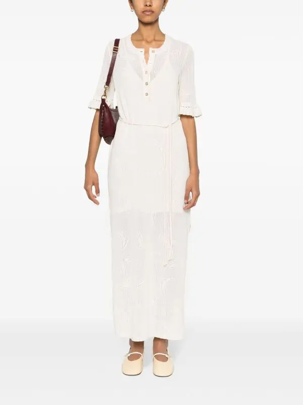 Zadig&Voltaire Salmy Wings Pointelle-knit Dress
