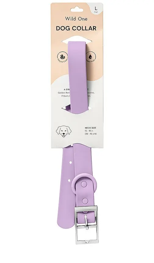 WILD ONE Large Collar In Lavender