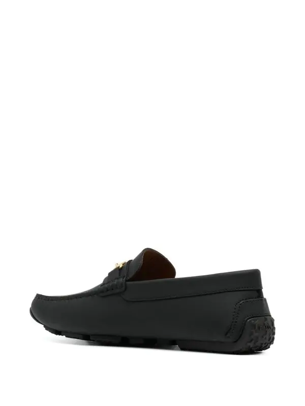 Bally Pilot Leather Loafers - Black