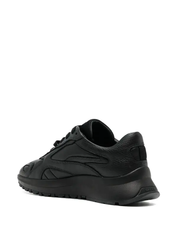 Bally Panelled Leather Sneakers