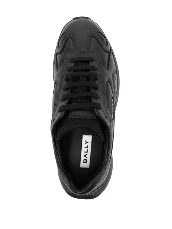 Bally Panelled Leather Sneakers