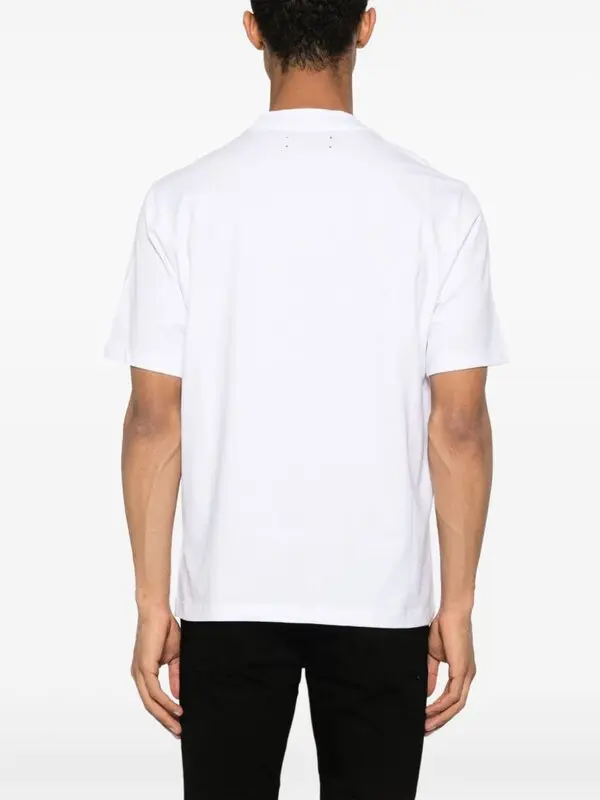 Amiri Logo-print Cotton T-shirt - White
