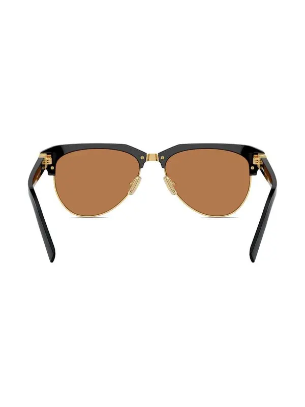 Miu Miu Navigator-frame Sunglasses - Black