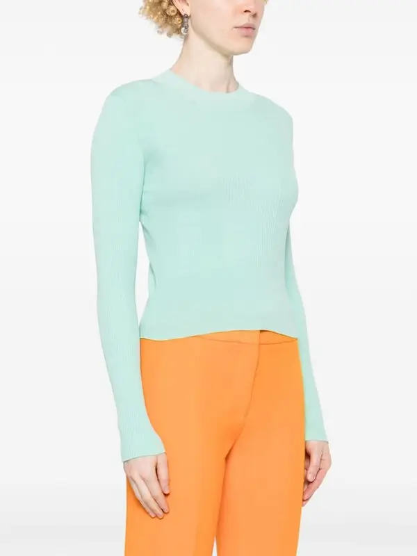 PATOU Ribbed-knit Jumper