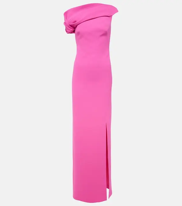 Safiyaa Dara Crêpe Gown