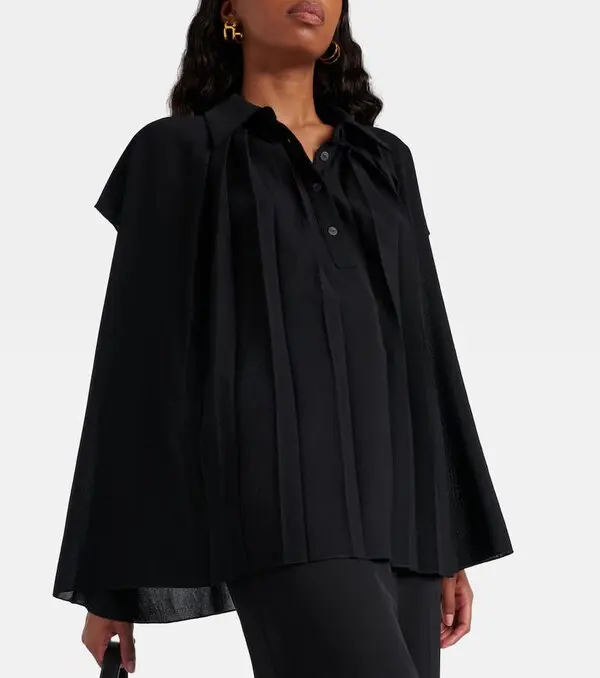 JOSEPH Antin Pleated Blouse