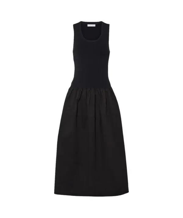 Proenza Schouler White Label Malia Cotton Poplin Maxi Dress