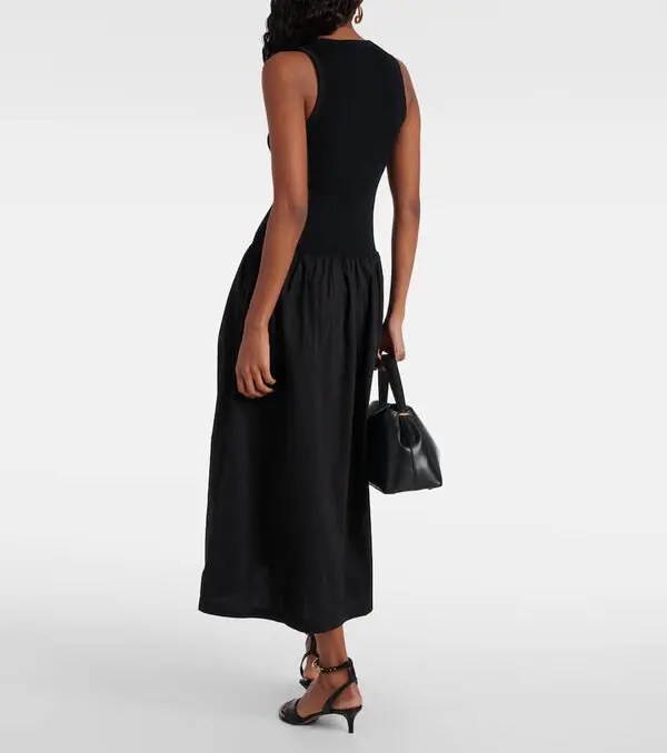 Proenza Schouler White Label Malia Cotton Poplin Maxi Dress