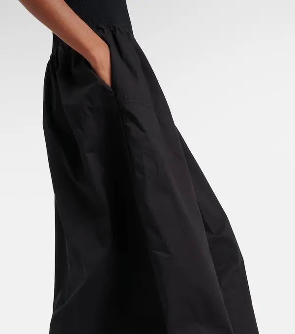 Proenza Schouler White Label Malia Cotton Poplin Maxi Dress