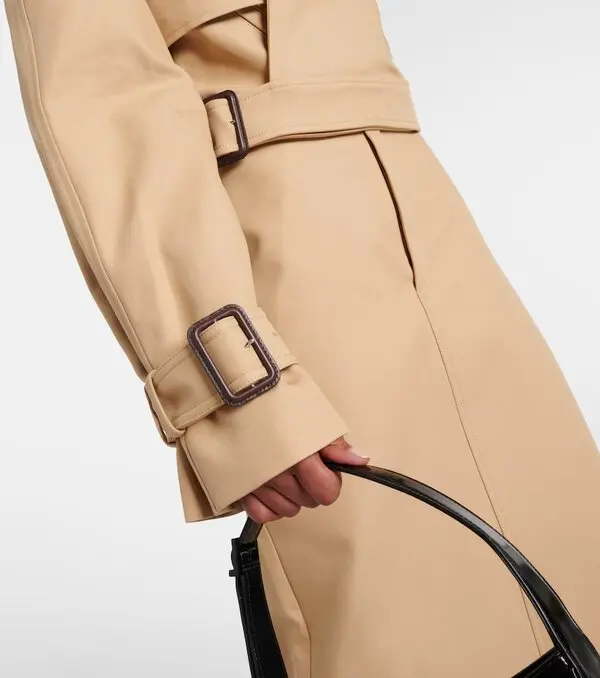 Wardrobe.NYC Cropped Cotton Jacket - Neutrals