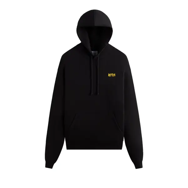 Kith For Mickey & Friends Family Portrait Vintage Hoodie - Black