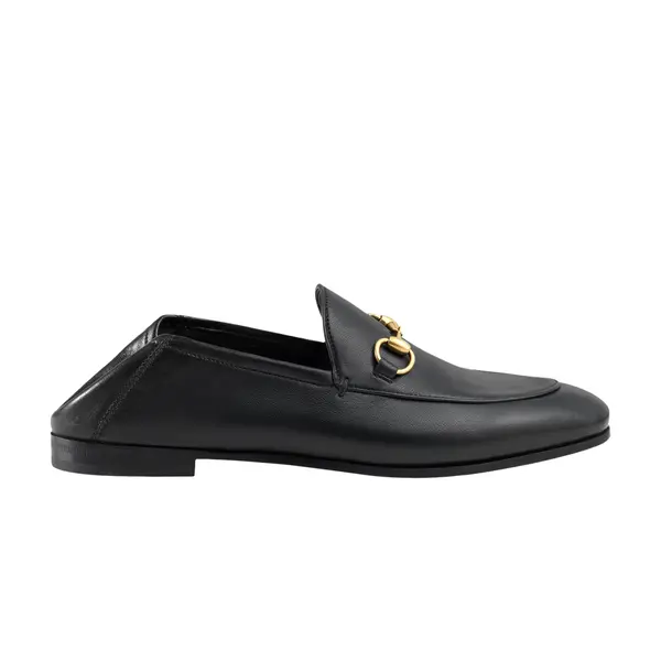 Gucci Leather Horsebit Loafer - Black