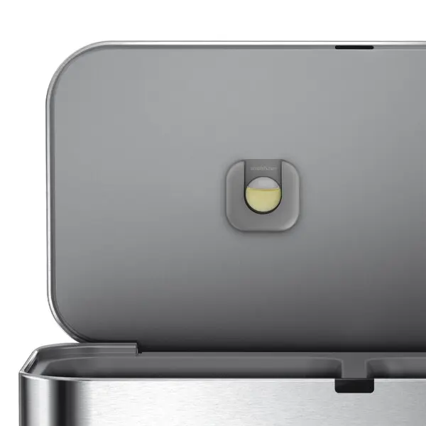 SIMPLEHUMAN 58 Liter Sensor Recycling Trash Can With Liner Pocket